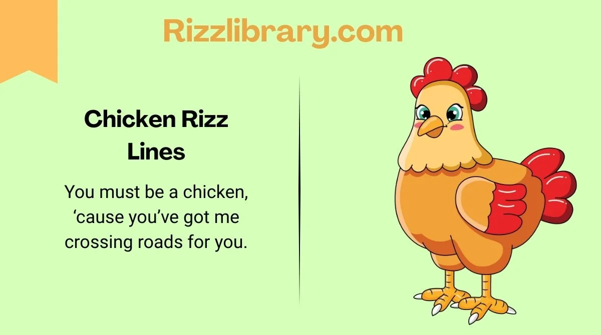 🐔 128+ Chicken Rizz Lines That’ll Make You the Funniest Flirt in 2025 🤣🔥💘