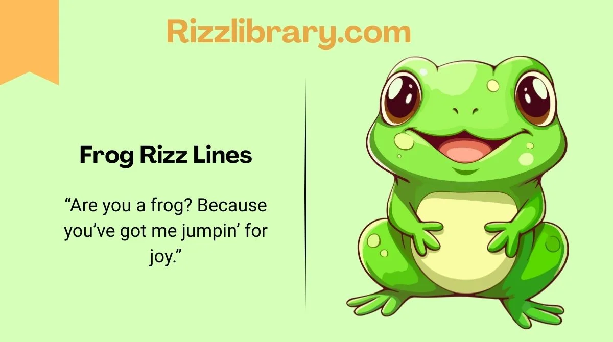 🐸💚 143+ Frog Rizz Lines That’ll Make Your Crush Leap Into Love (2025 ...