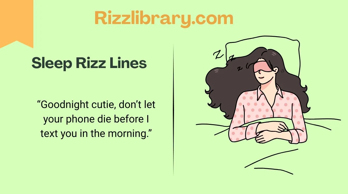 🌙 143+ Sleep Rizz Lines That’ll Make You Dream About Love 2025 😴💘