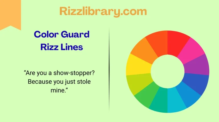 137+ Color Guard Rizz Lines 🔥💃
