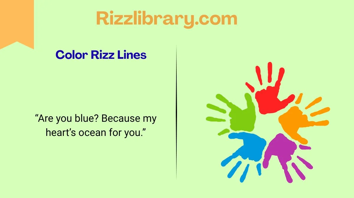 🎨 139+ Color Rizz Lines to Win Hearts in 2026 😎💘