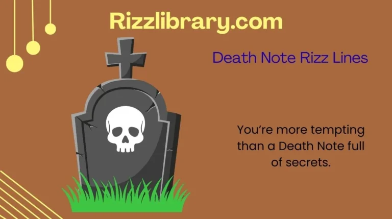 💀 142+ Death Note Rizz Lines That Will Make Your Crush Say “Kawaii!” 😏🔥