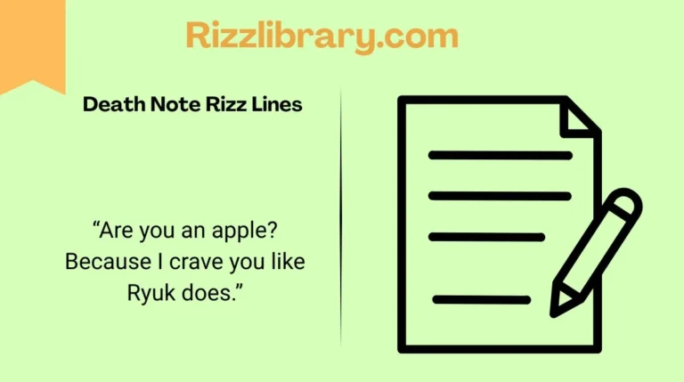 😈 187+ Death Note Rizz Lines That’ll Make Your Crush Fall for You in 2025 💀